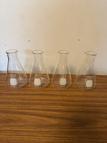 Pyrex glass 250 ml No. 4980 Flask | eBay