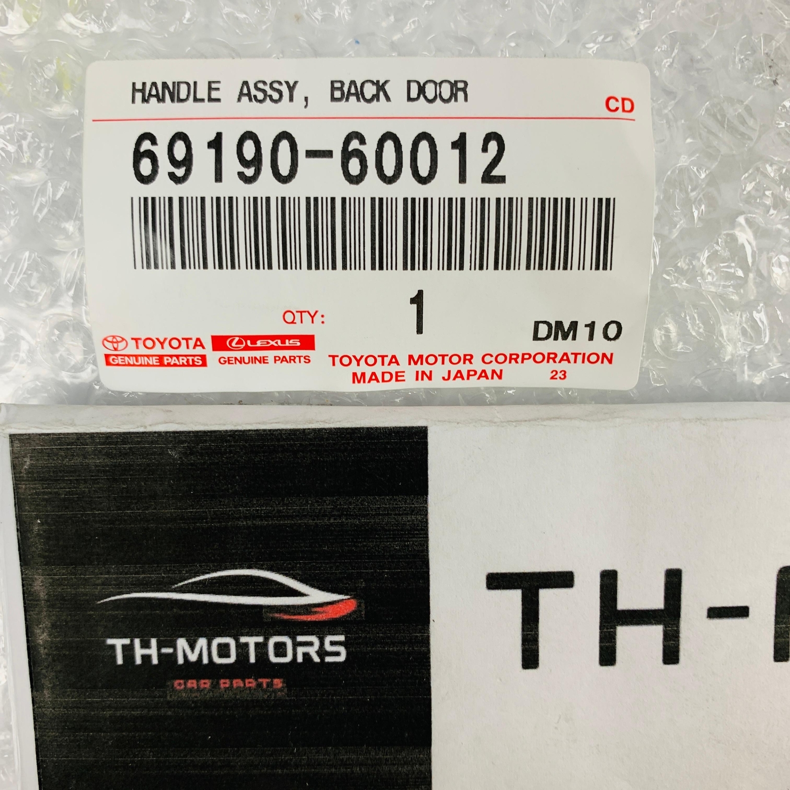 TOYOTA Genuine LAND CRUISER PRADO Back Door Outside Handle LH 69190 ...