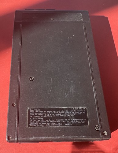 VTG 1983 SONY XRM-10 Removable Cassette Player For Car Radio Untested ...