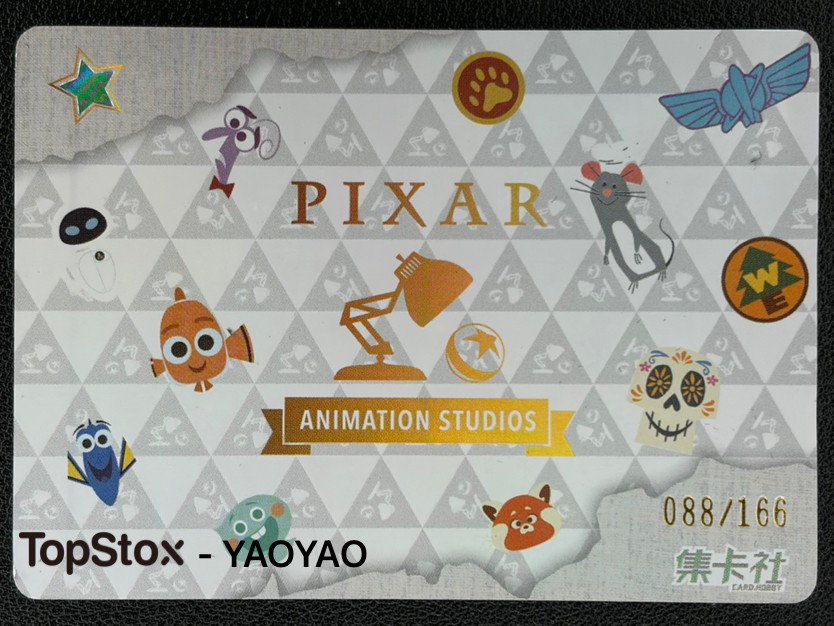 2023 Card Fun Disney PIXAR Oscar Honors Embroidery Patch The ...