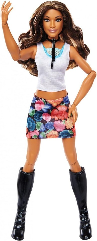 WWE Superstars Alicia Fox Doll Womens Wrestling 12" Fashion Barbie Diva ...