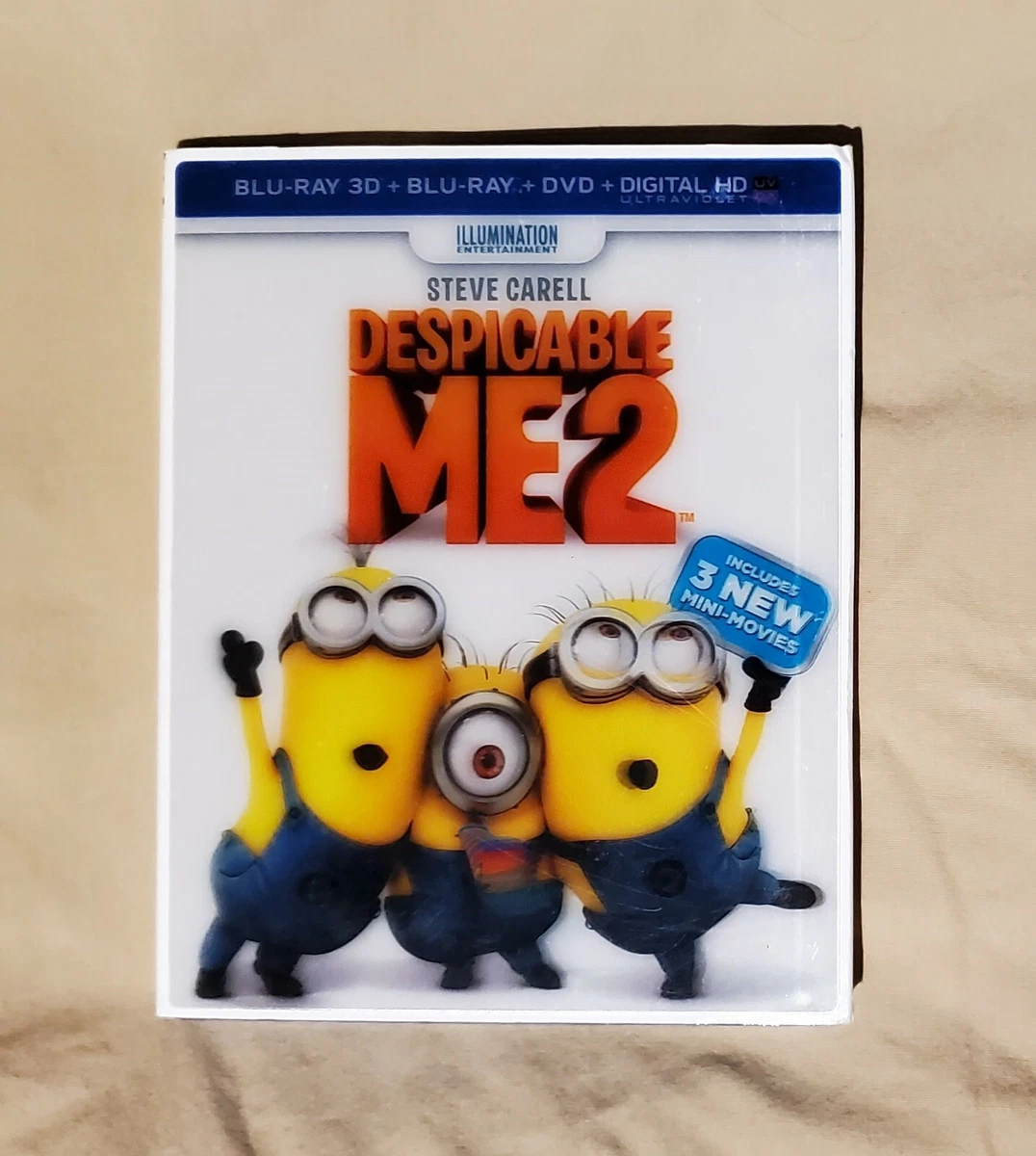 Despicable Me 2 Movie Case