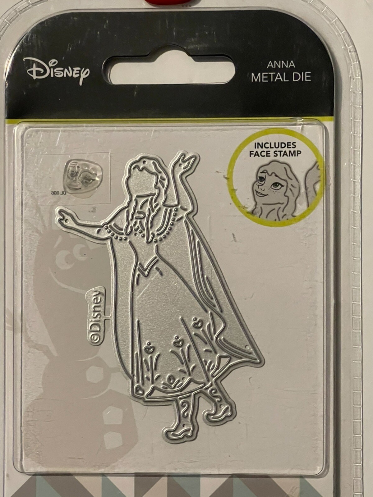 ANNA Die and Face Stamp, Disney, 3 1/4 X 2 1/2 | eBay