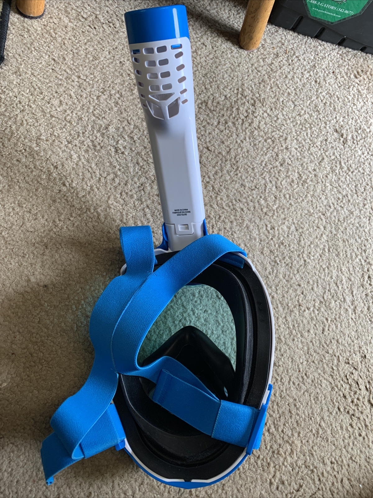 Dolfino Full Face Snorkel | eBay