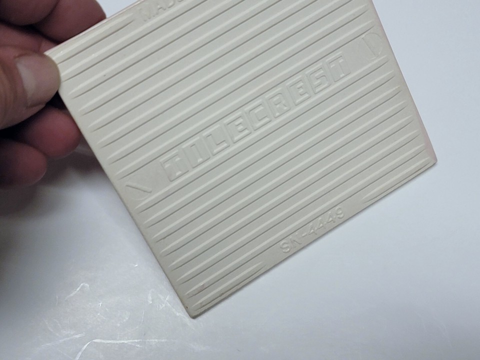 Vtg. 70s TILECREST Ceramic ROUNDED CORNER Tile Bullnose Lt. Pink Gloss ...