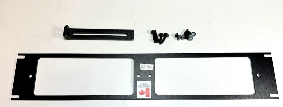 19” Rack Mount Panel For Uniden SDS200 Scanner Dual Mount MISCUT ...