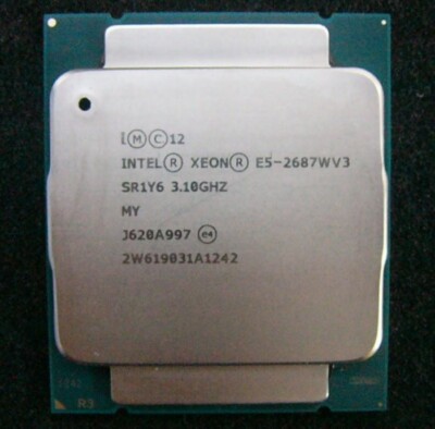 Intel Xeon E5-2687W v3, 3.1GHz, 10-Cores, Cache 25MB, SR1Y6, Socket ...