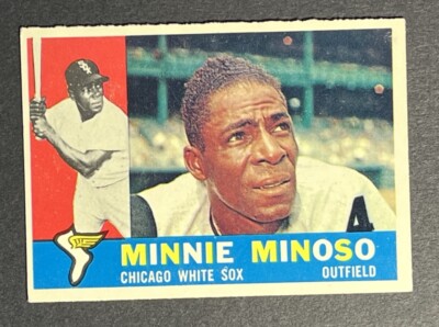 1960 Topps Minnie Minoso #365 VGEX-EX Chicago White Sox HOF | eBay