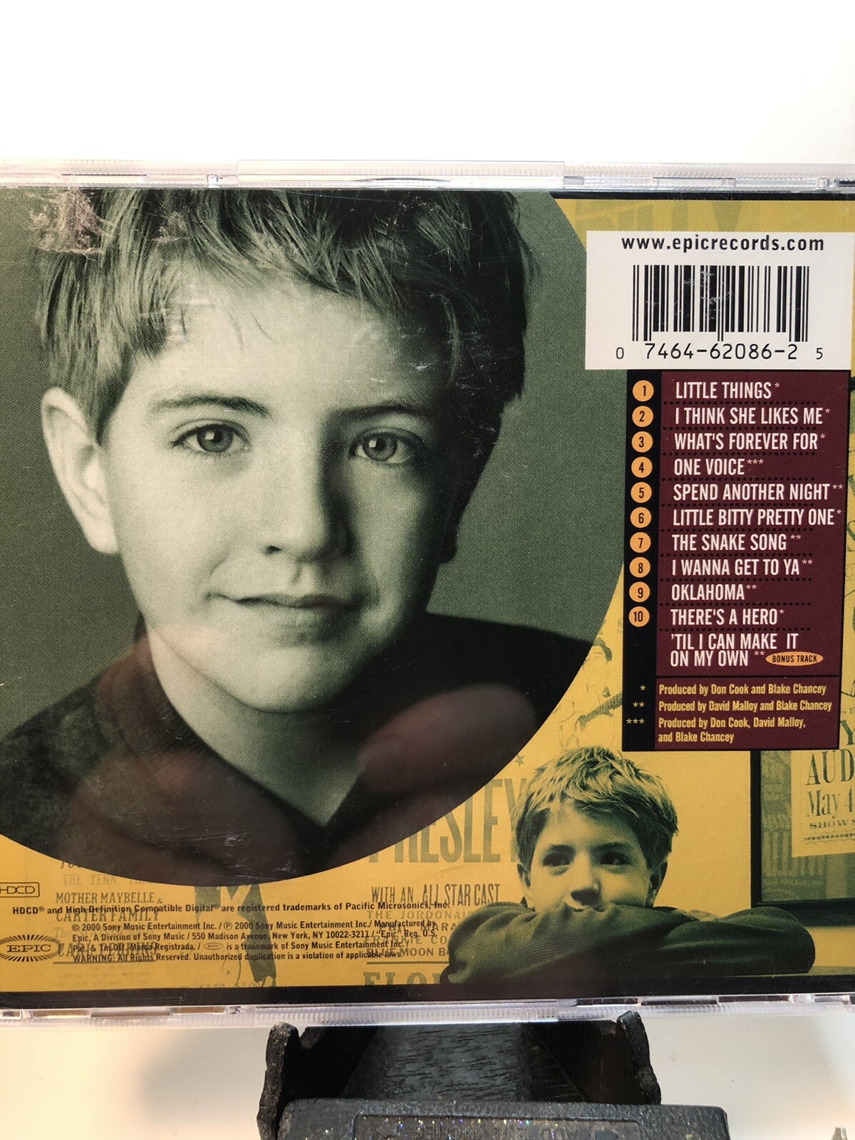 Music CD Billy Gilman One Voice | eBay