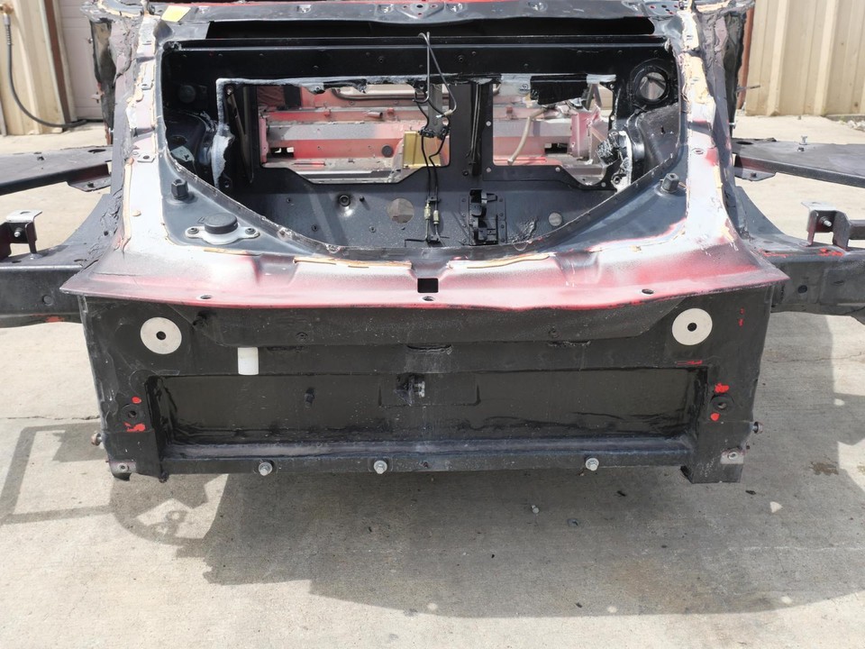 2001 Ferrari 360 Spider Body Shell Bare Chassis Frame Rails Apron ...