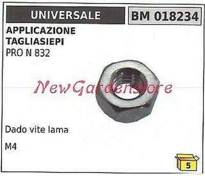 Dado Vite Lame Universelle Tagliasiepe Pro N 832 018234 | eBay