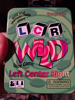 George & Co LCR WILD Dice Game, Left Center Right *Sealed NEW* | eBay