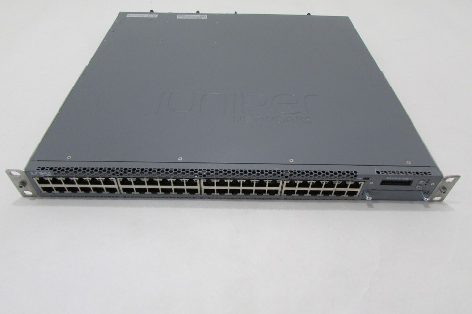 JUNIPER EX4300-48P 48-Port 10/100/1000BaseT PoE-plus 2x 1100W AC PS | eBay