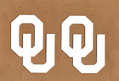 NOS Full Size Oklahoma Sooners Football Helmet Decals - 20 mil 3M | eBay