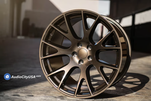 (4) 22" inch Wheels Dodge Hellcat SRT Replica 22X9+18 5X115 Bronze | eBay