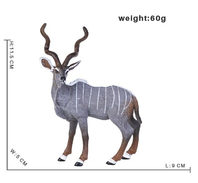 Greater Kudu Animal Toy PVC Action Figure Doll Kids Toys Party Gifts | eBay