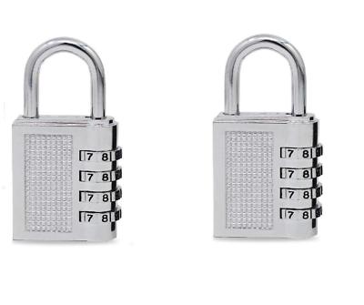 Lock Resettable Heavy Duty 4 Digit Combination Security Padlock, [2 ...