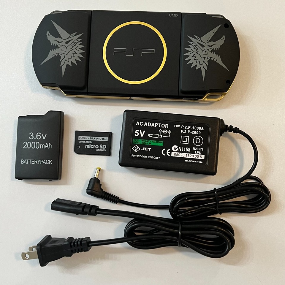 Sony PSP 3000 PSP 1000 System Bundle w/ 64gb & QUALITY Battery ...