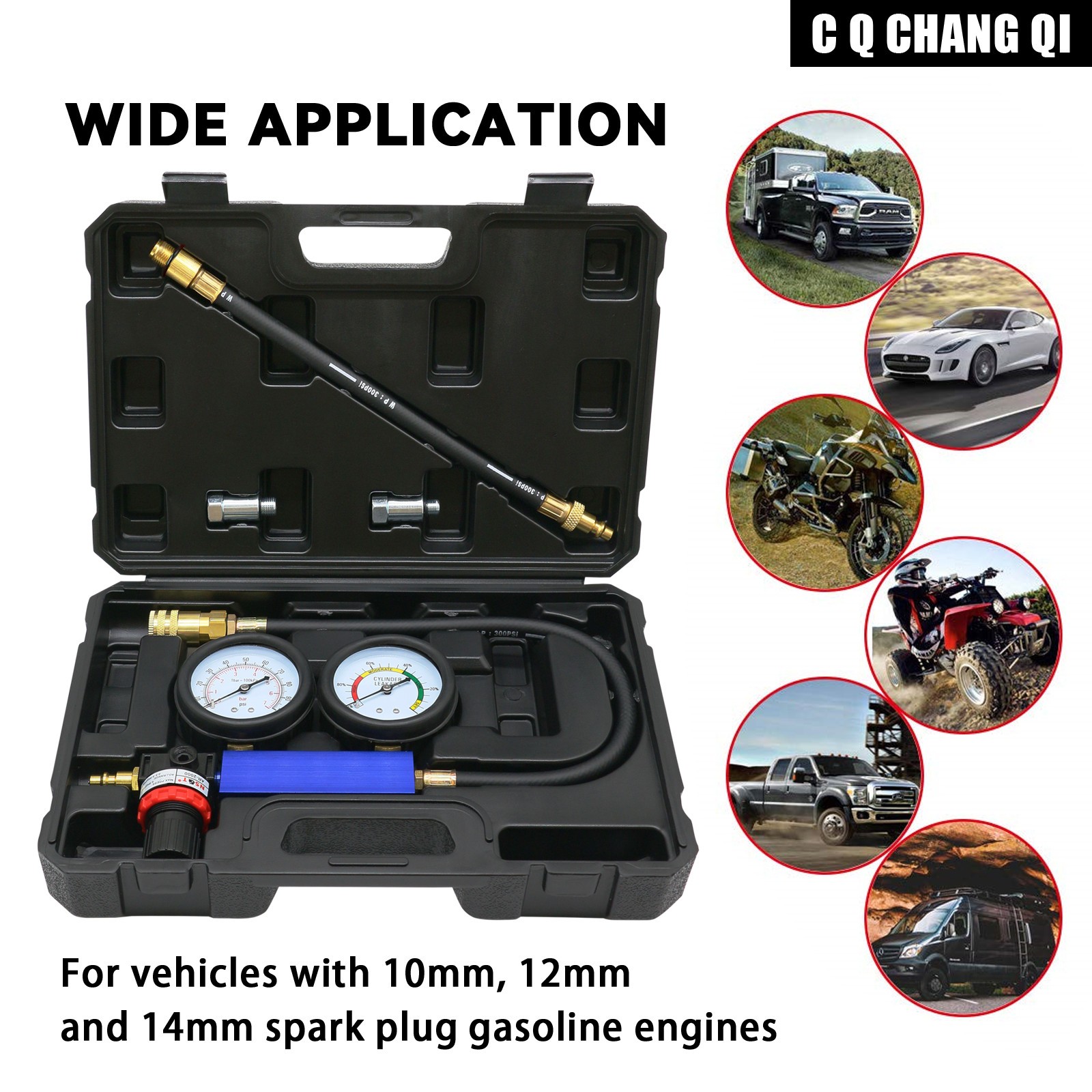 Professional Cylinder Leakage Tester TU-21 Compression Leakage Tester ...