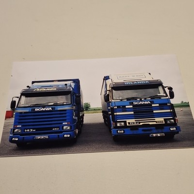 East West Transport Ltd Ireland Scania 143 & 113 Truck/Lorry photo 6x4 ...