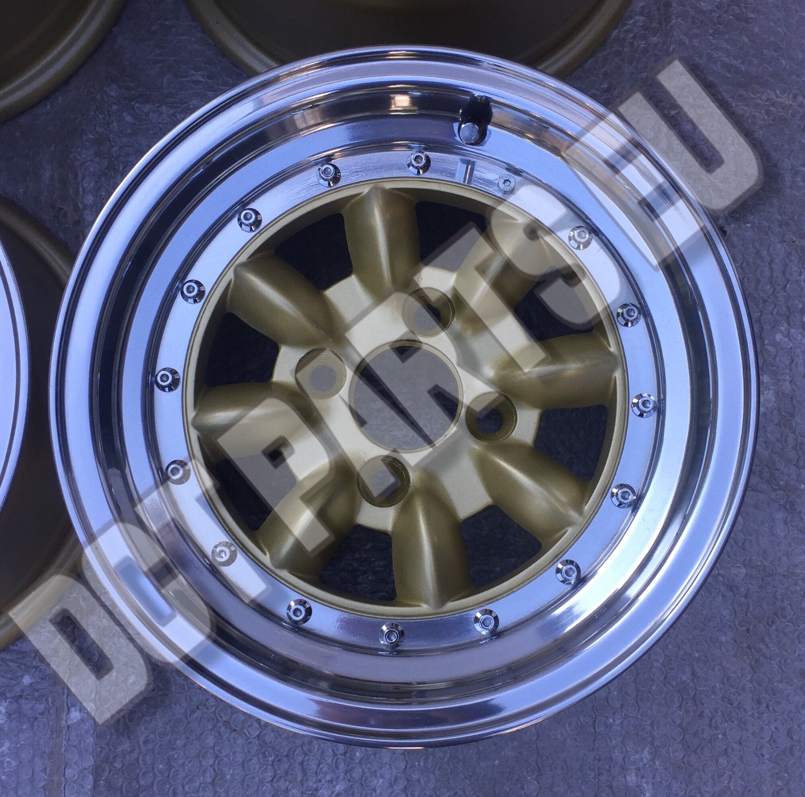 ️ 4x CLASSIC SMOOR WHEELS 4x100 7+8x13 BMW E21 2002 turbo VW GOLF RABIT ...