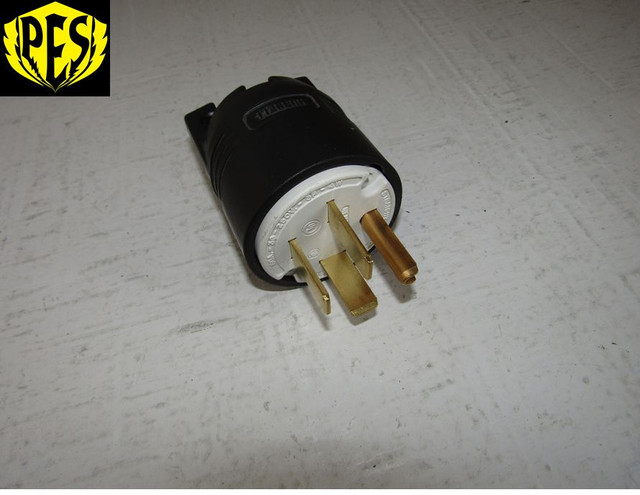 Hubbell HBL8461C NEMA 15-60p 60a 4 Wire Grounding Plug for sale online ...