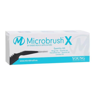 Young Dental Microbrush X Extended Reach Applicators 100/Bx PX100 NEW ...