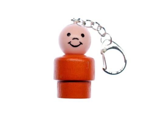 Fisher Price Little People Figure Vintage Retro Keychain 80s Baby | eBay