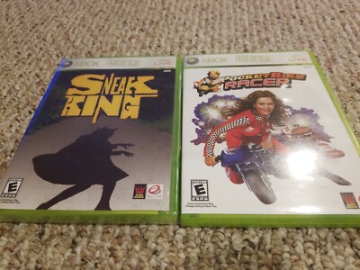 Xbox 360 Burger King games Pocketbike Racer / Sneak King NEW RARE | eBay