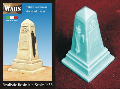 27-35 Italian Desert Cippo Diorama WW2 Italian Memorial Stone 1:35 ...