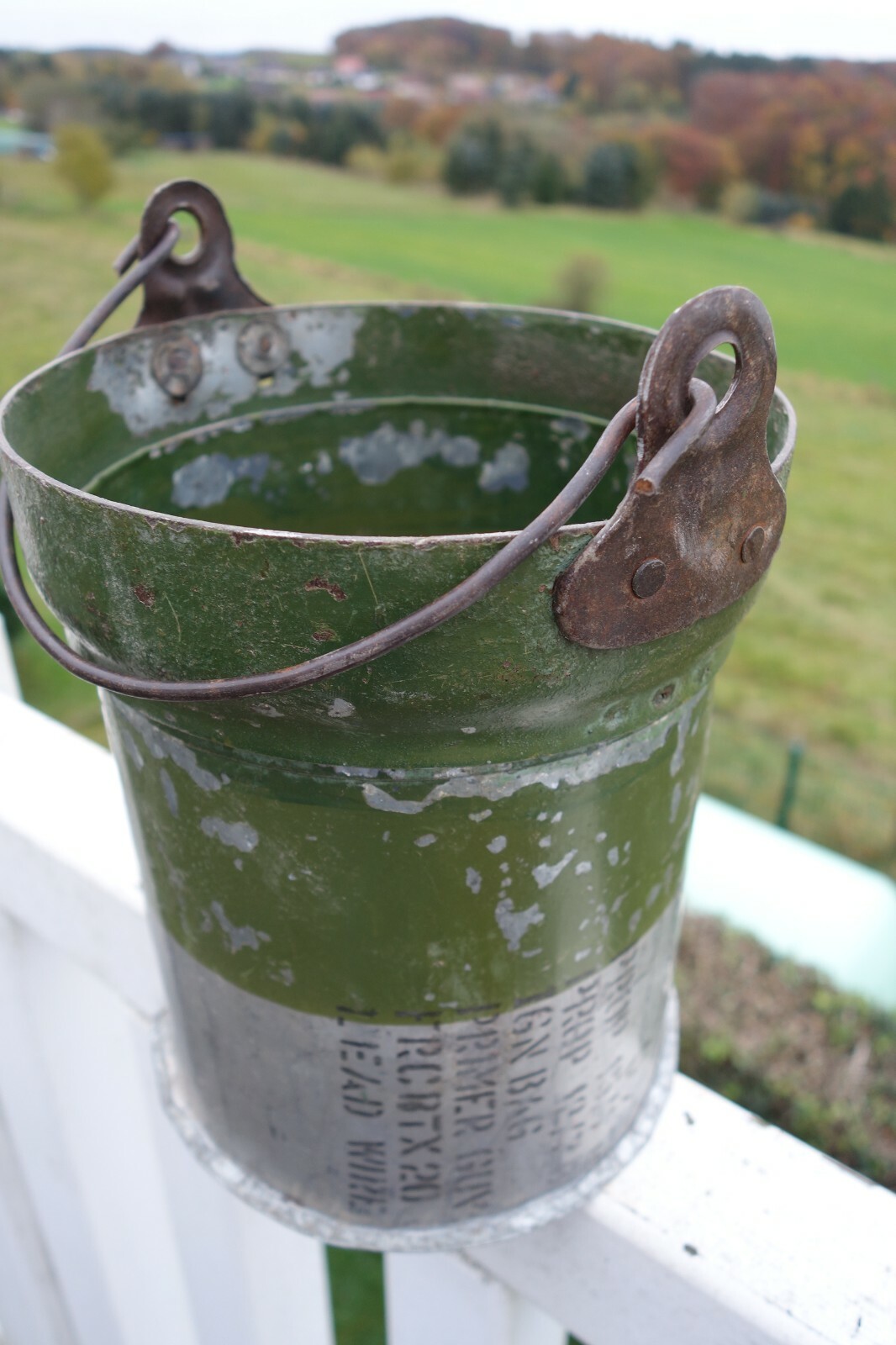 Nostalgie Kleiner Deko Eimer Henkel Eisen 23 x 20 cm Retro Stil Vintage NEU Nr.6 | eBay.de