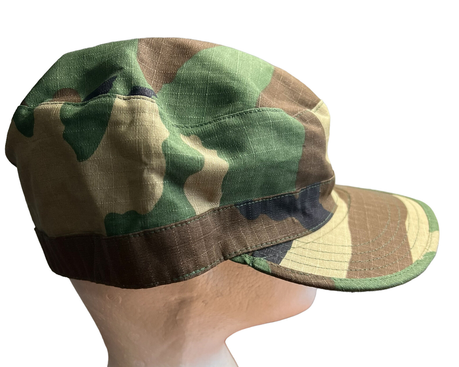 Army Ranger Woodland Camo Combat Hat Cap Size X-Large… - Gem