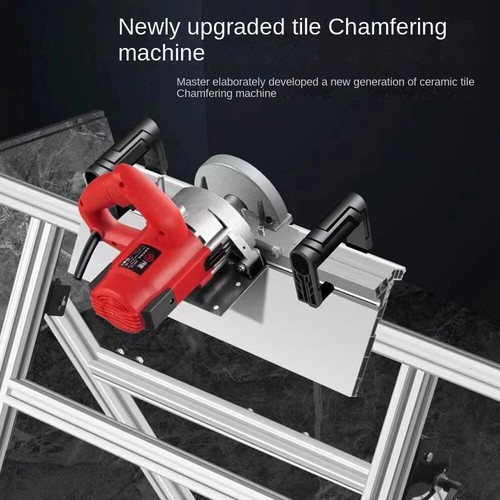 Tile Chamfering Machine 45 Degree High Precision Dust-Free Cutting 110V ...