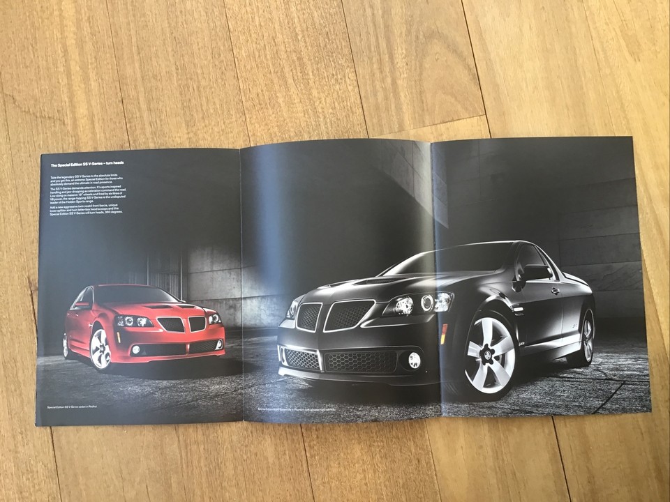 2009 HOLDEN COMMODORE SS V-SERIES SPECIAL SEDAN UTE WAGON EDITION RARE ...