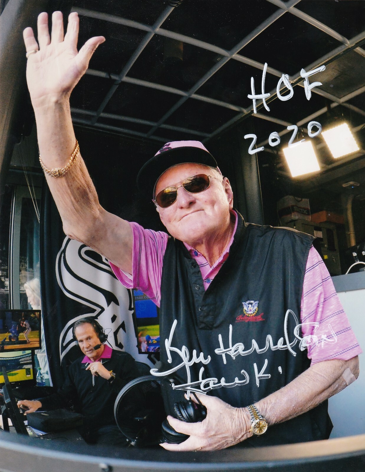 KEN HARRELSON "HAWK" CHICAGO WHITE SOX HOF 2020 ACTION SIGNED 8x10 | eBay