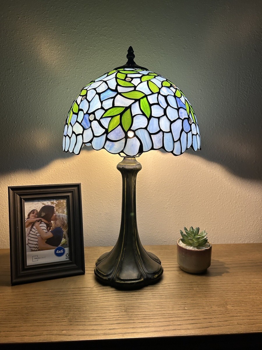 Blue Tiffany Style Lamp