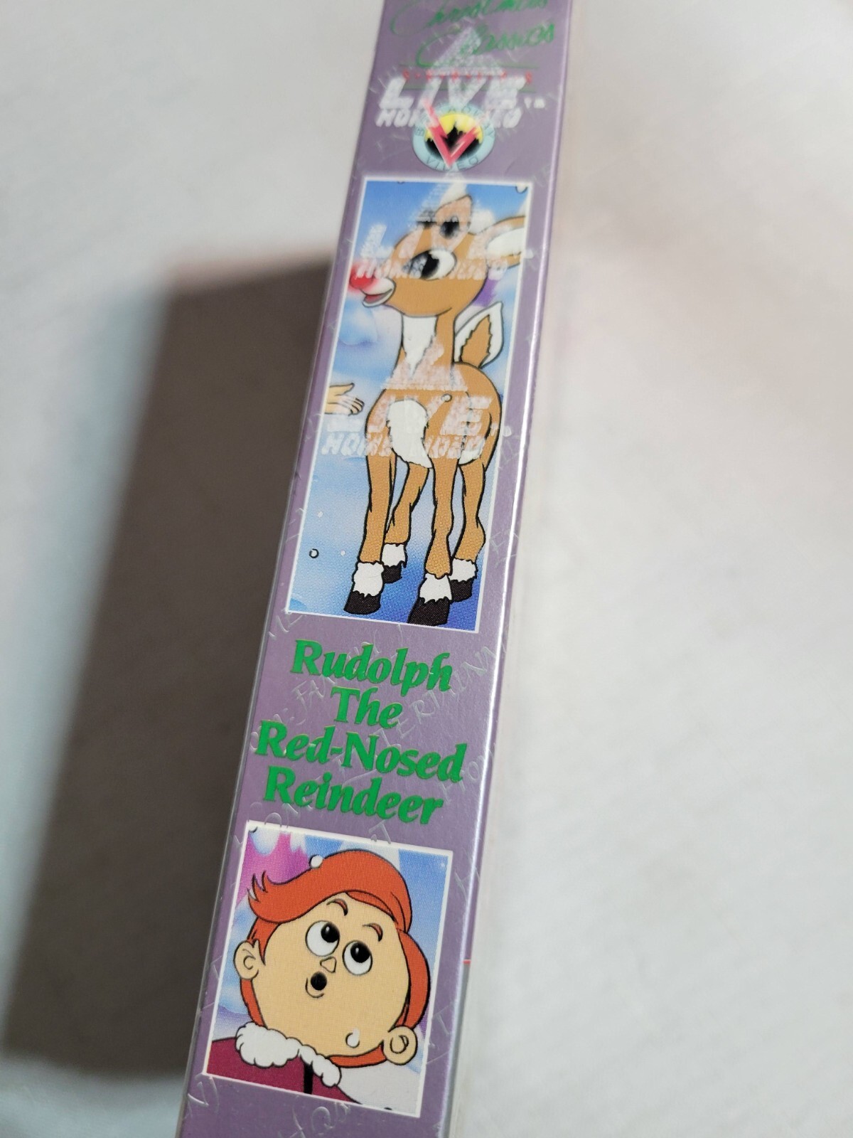 Rudolph the Red Nosed Reindeer - Vintage 1989 VHS VCR Tape - F.H.E ...