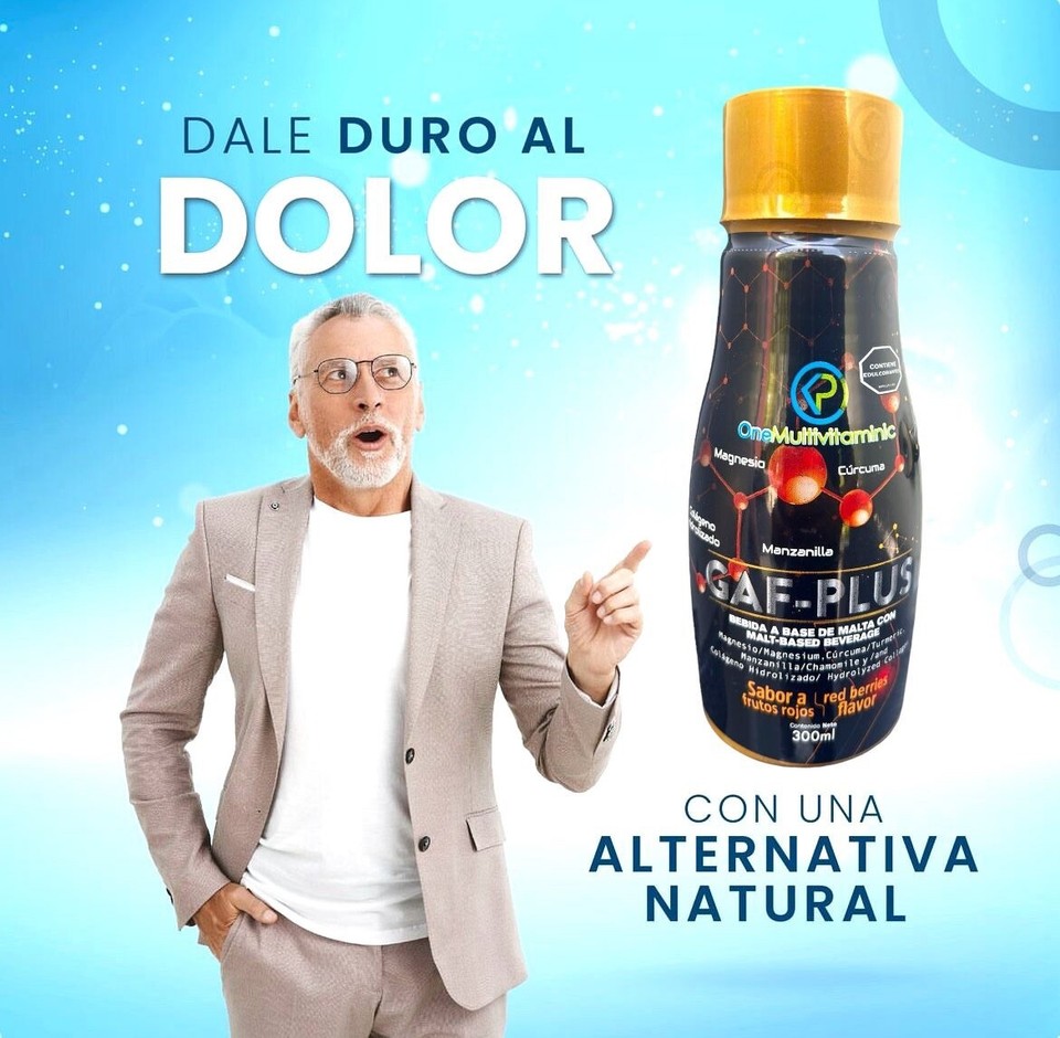 GAF-PLUS Arthritis Pain Relief / Anti Inflammatory / Dietary Supplement ...