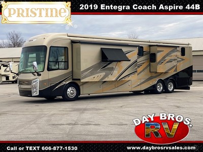 19 Entegra Coach Aspire 44B Diesel Luxury Motorhome RV Class A Sleeps 4 ...