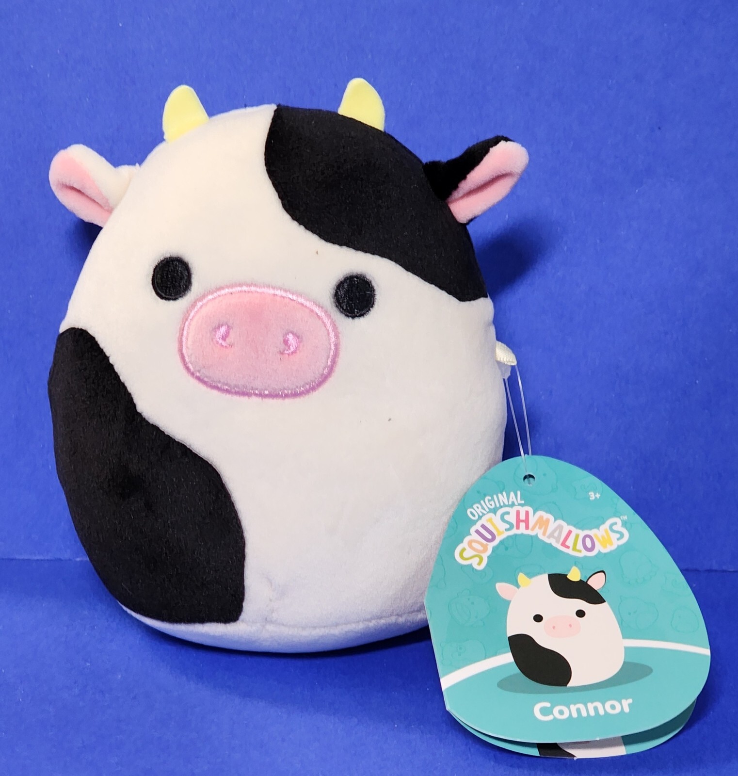 Squishmallows Conner the Cow 5" NWT Classic OG Squad Farm Barnyard | eBay