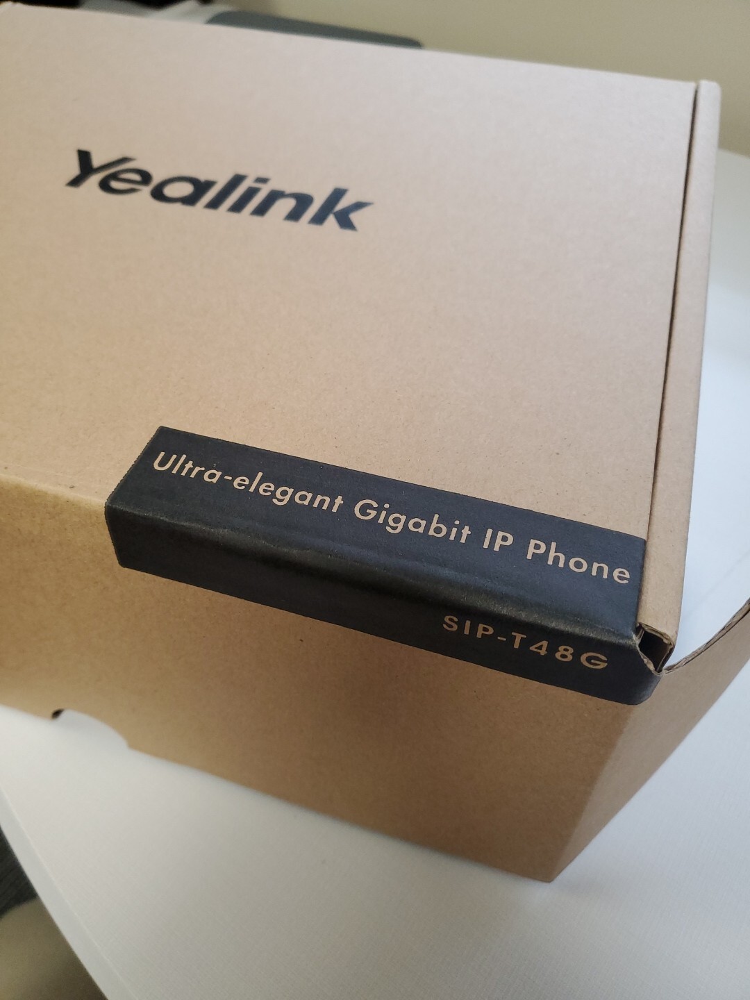 Yealink SIP-T48G Gigabit IP Phone - Black (NEW) FREE USPS SHIPPING ...