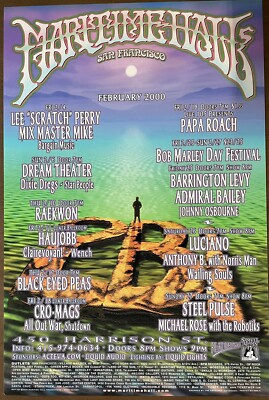 Dream Theater Concert Poster Maritime Hall 2000 - MHP 85 | eBay