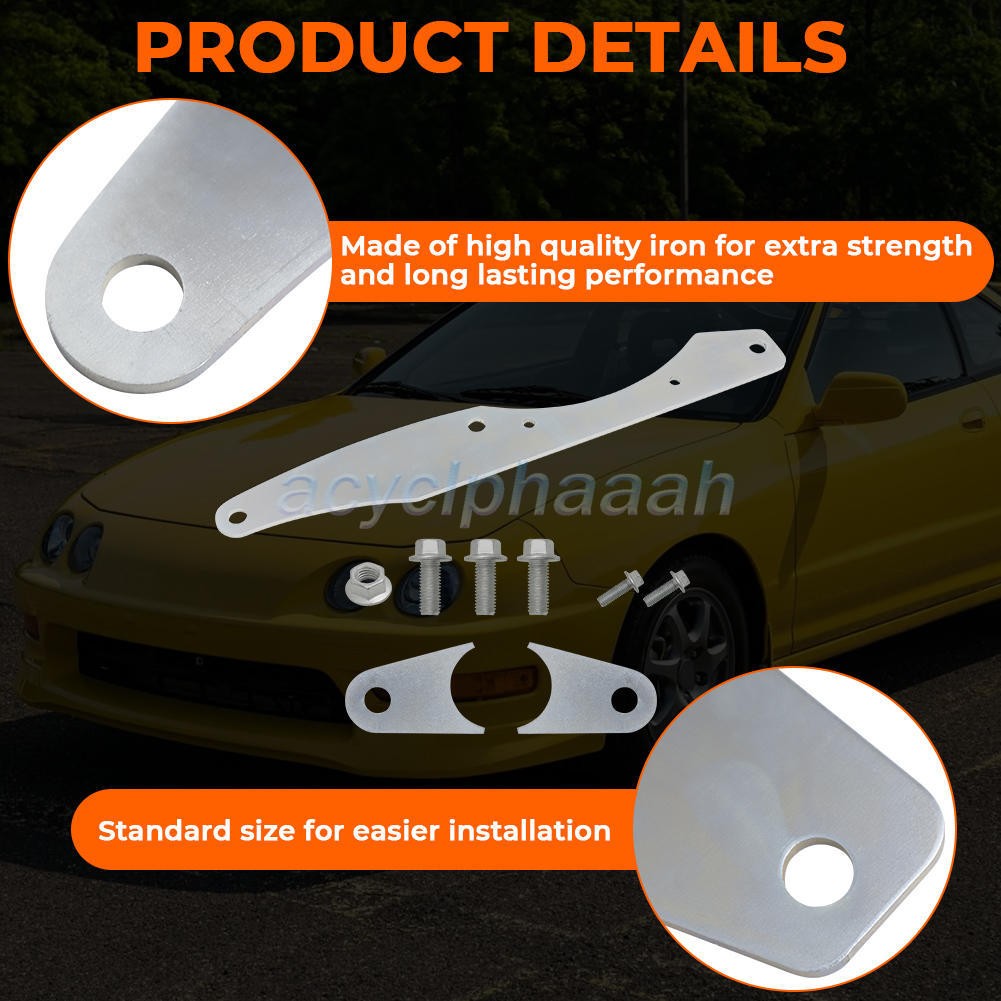 Mid Plate Mount For B-Series B16 B18 EG EK Brace Anti Pitch Mount ...