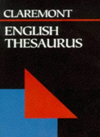 English Thesaurus (Claremont Pocket Reference Library), , Used; Good ...