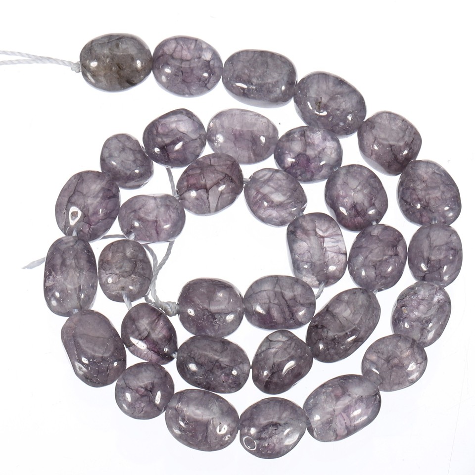 Natural Stone Gemstone Beads 15" 12x8mm Cuboid Spacer Bead, Blue Grey ...