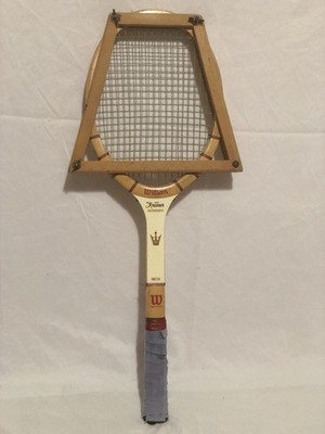 VTG Wilson Autograph Jack Kramer wooden tennis raquet racket 4 1/2 ...