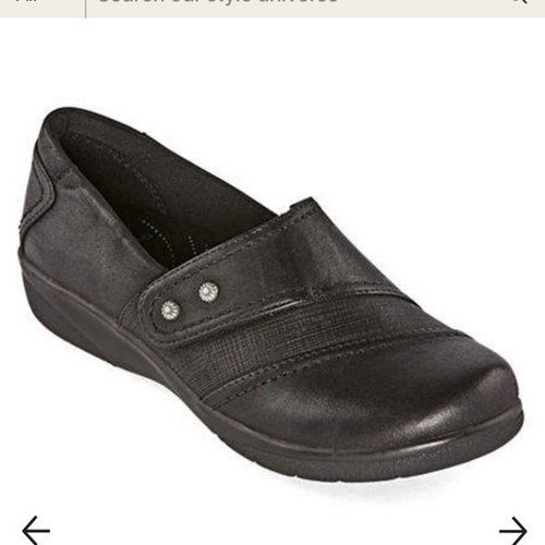 Yuu Phoria Dezary black slip on comfort shoes size 10 wide | eBay