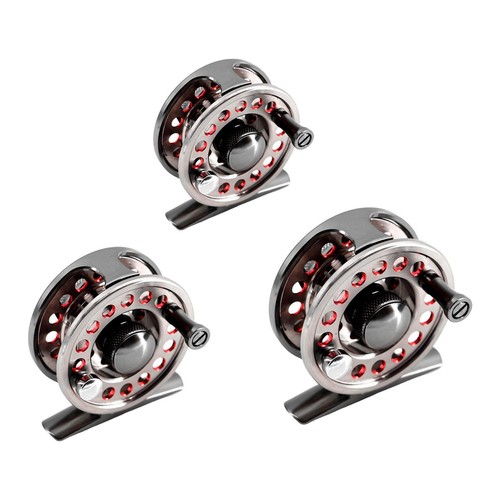 Ice Fishing Wheel Right Left Handed with Brake Instant Brake Function ...
