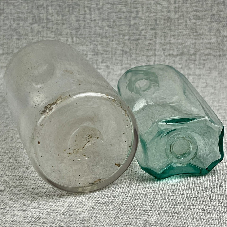 Pontiled Apothecary Bottles Open Pontil Medicinal Bottles - Lot of 4 | eBay