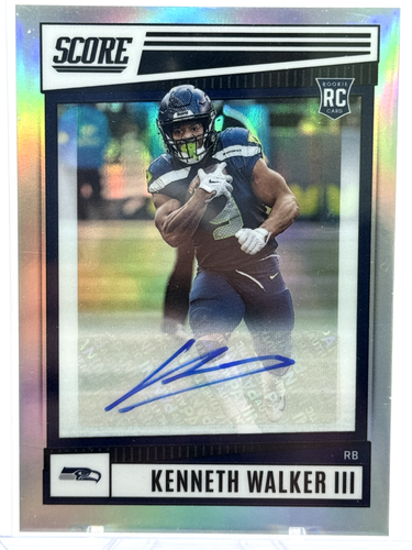2022 Panini Chronicles - Score Premium Rookies Kenneth Walker III #SP ...